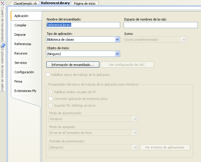 Cómo eliminar la refencia al ensamblado Microsoft VisualBasic dll en
